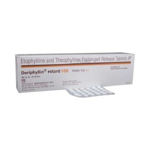 DERIPHYLLIN RETARD 150mg ETOFYLLINE / THEOPHYLLINE